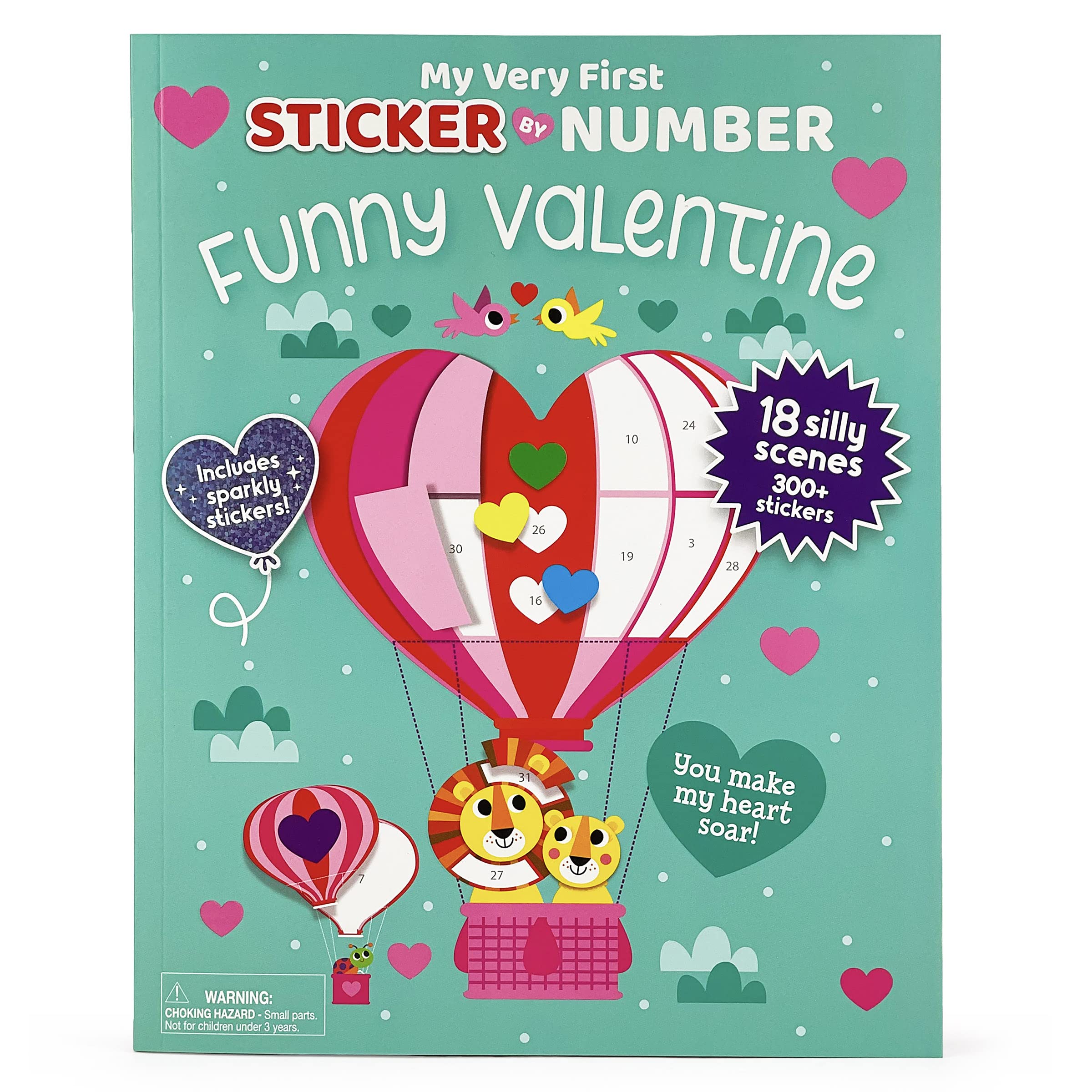 Mua My Funny Valentine - My Very First Sticker by Number Activity Book ...