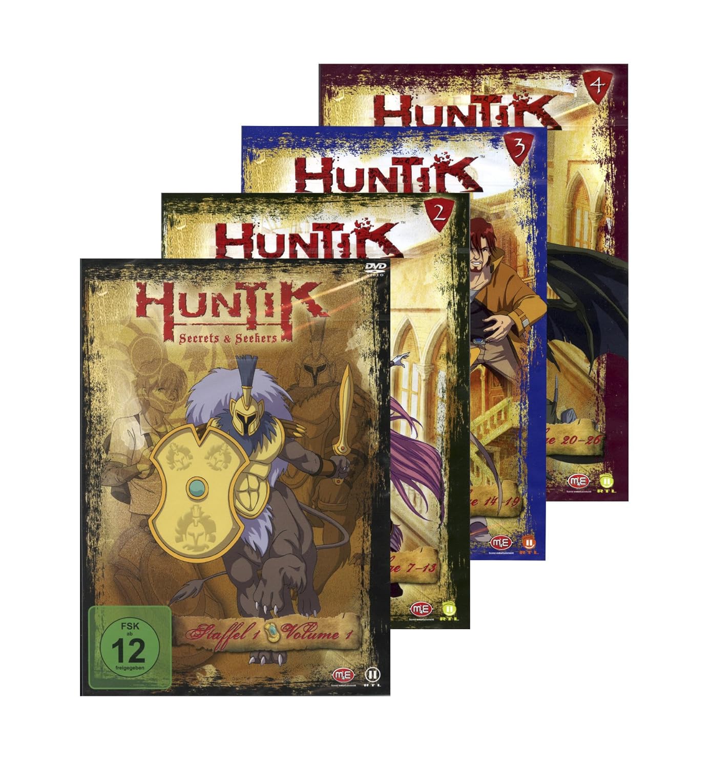 Huntik: Secrets & Seekers - Die komplette 1. Staffel, Folge 1-26 4 DVDs ...