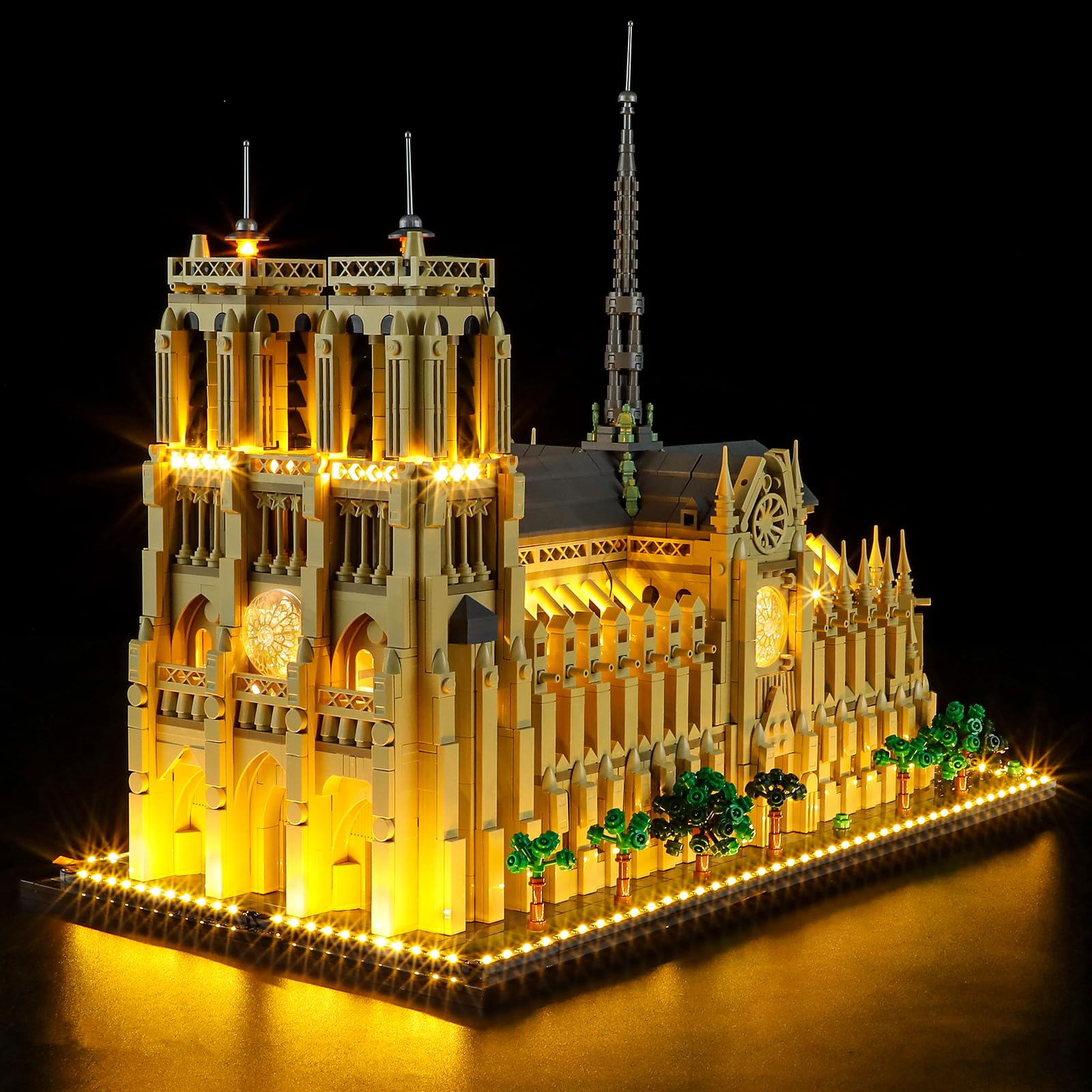 Vaodest LED Light for Lego Notre Dame Cathedral Architecture 21061 ...