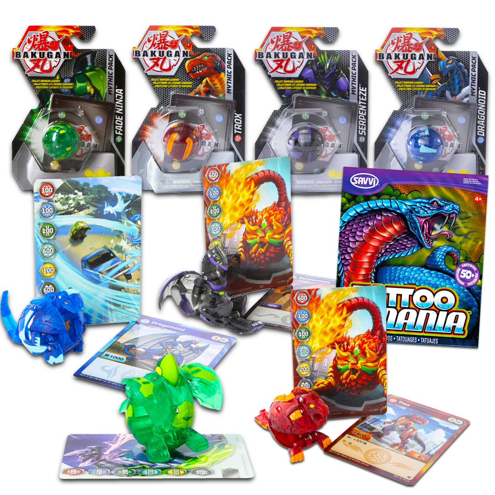 Mua Bakugan Balls Toys Pack for Battle Arena - Bundle with 4 Bakugan ...