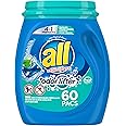 Amazon.com: all Mighty Pacs Laundry Detergent 4-In-1 with Odor Lifter ...