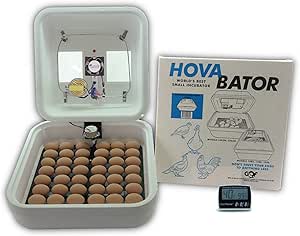 Amazon.com: HovaBator Advanced Egg Incubator Combo Kit: Includes ...