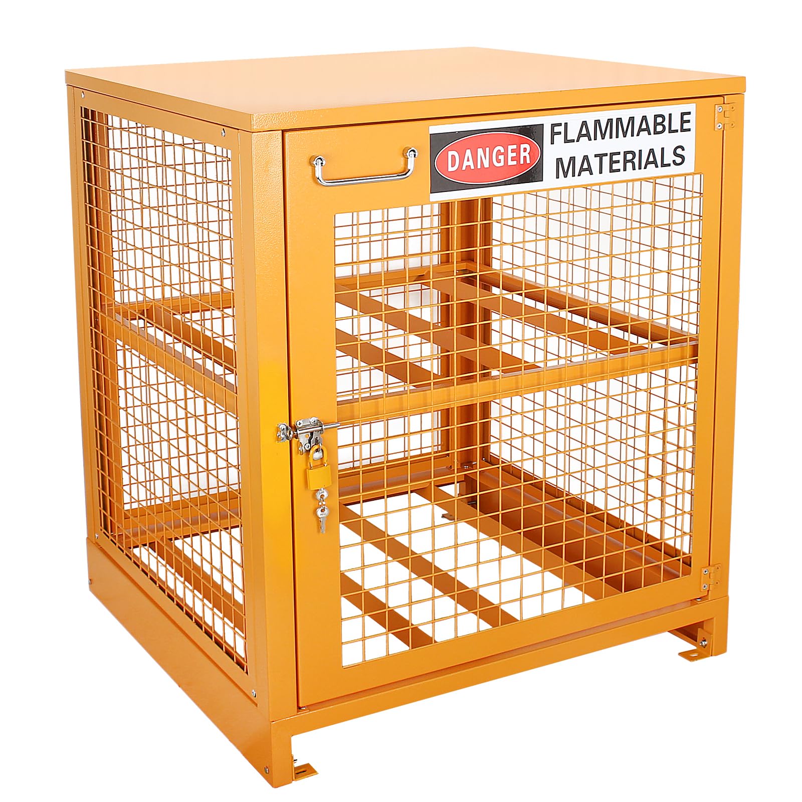 Sidasu 31" L x 30" W x 35" H Propane Tank Storage Box,4 Cylinder ...