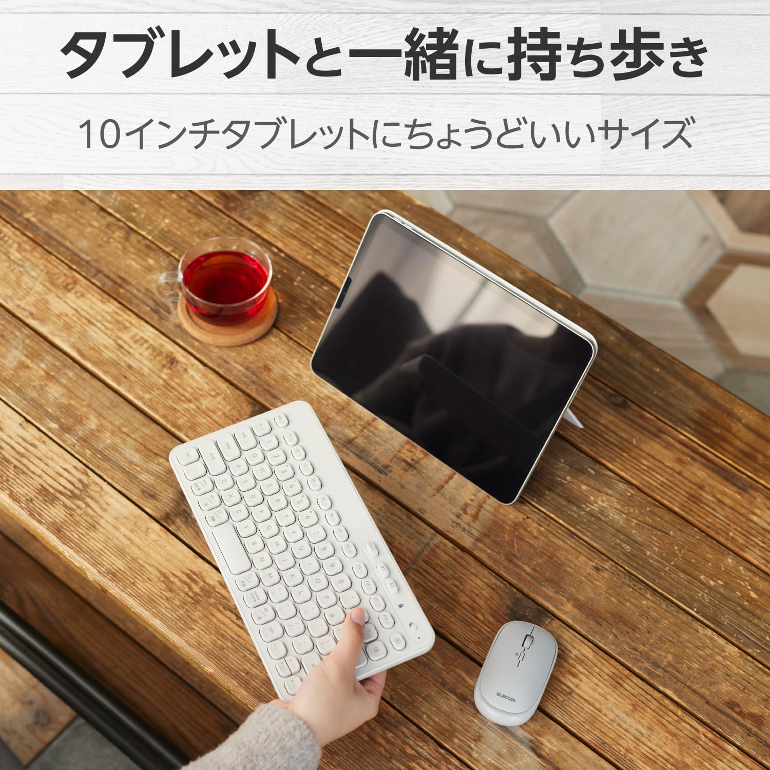 Mua Elecom TK-CM10BMKIV Wireless Keyboard, Bluetooth, Membrane Type, Compact, 2 Connections ...