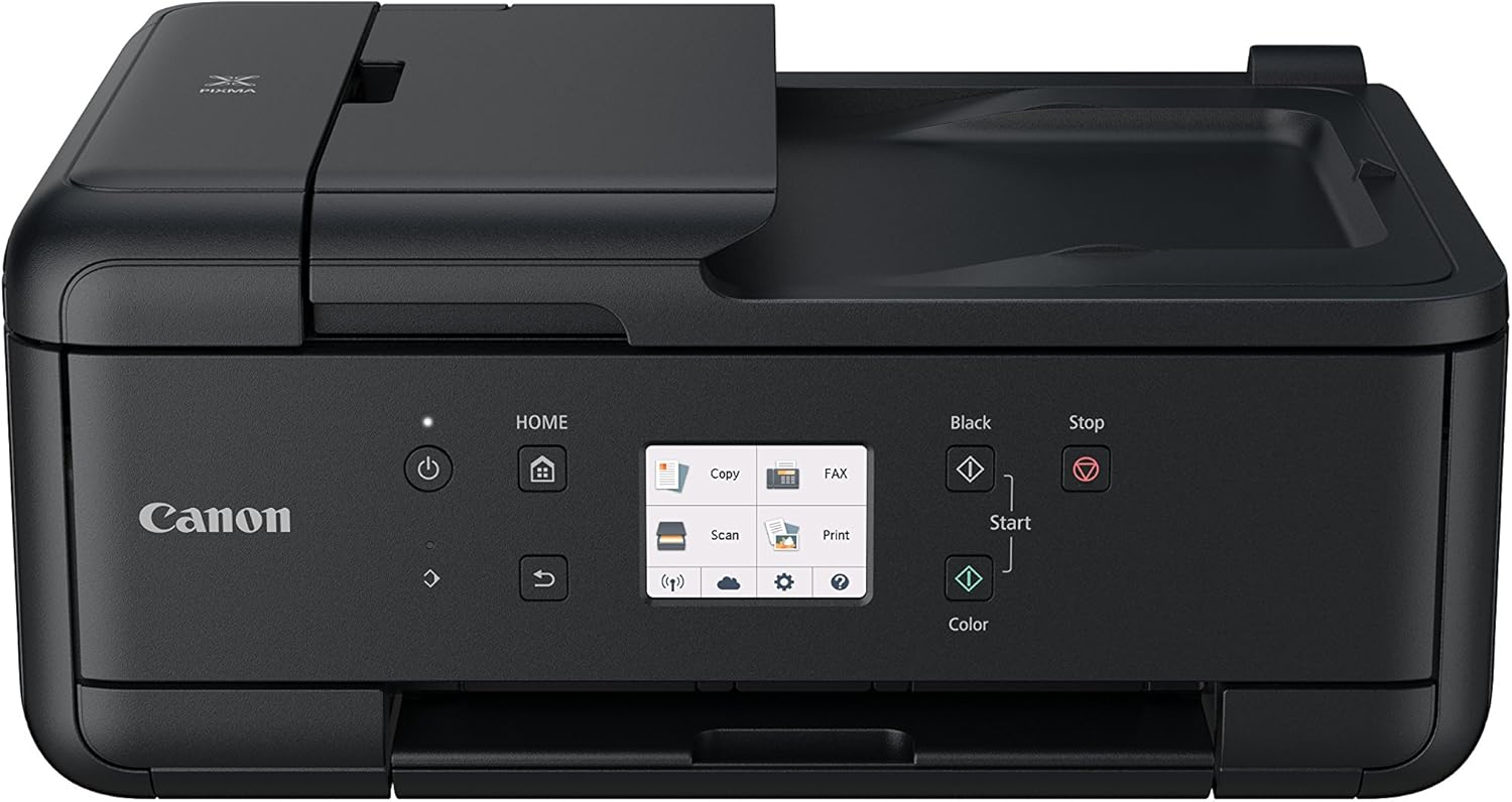 Canon PIXMA TR7550 4-in-1 Printer - Black: Amazon.co.uk: Computers ...
