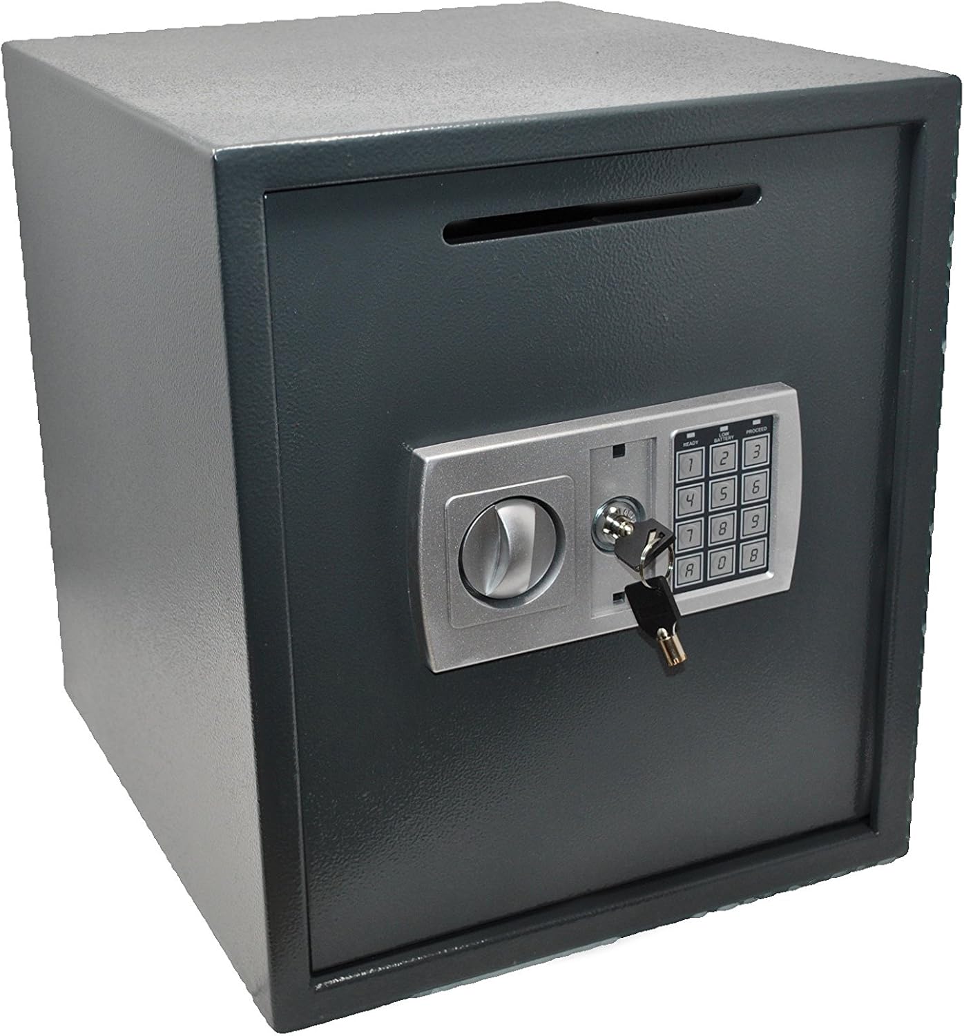 Depository Large Digital Safe Box with Anti Bounce – BigaMart