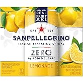 Amazon.com: Sanpellegrino Zero Grams Added Sugar Italian Sparkling Drinks Lemonade, Sparkling ...