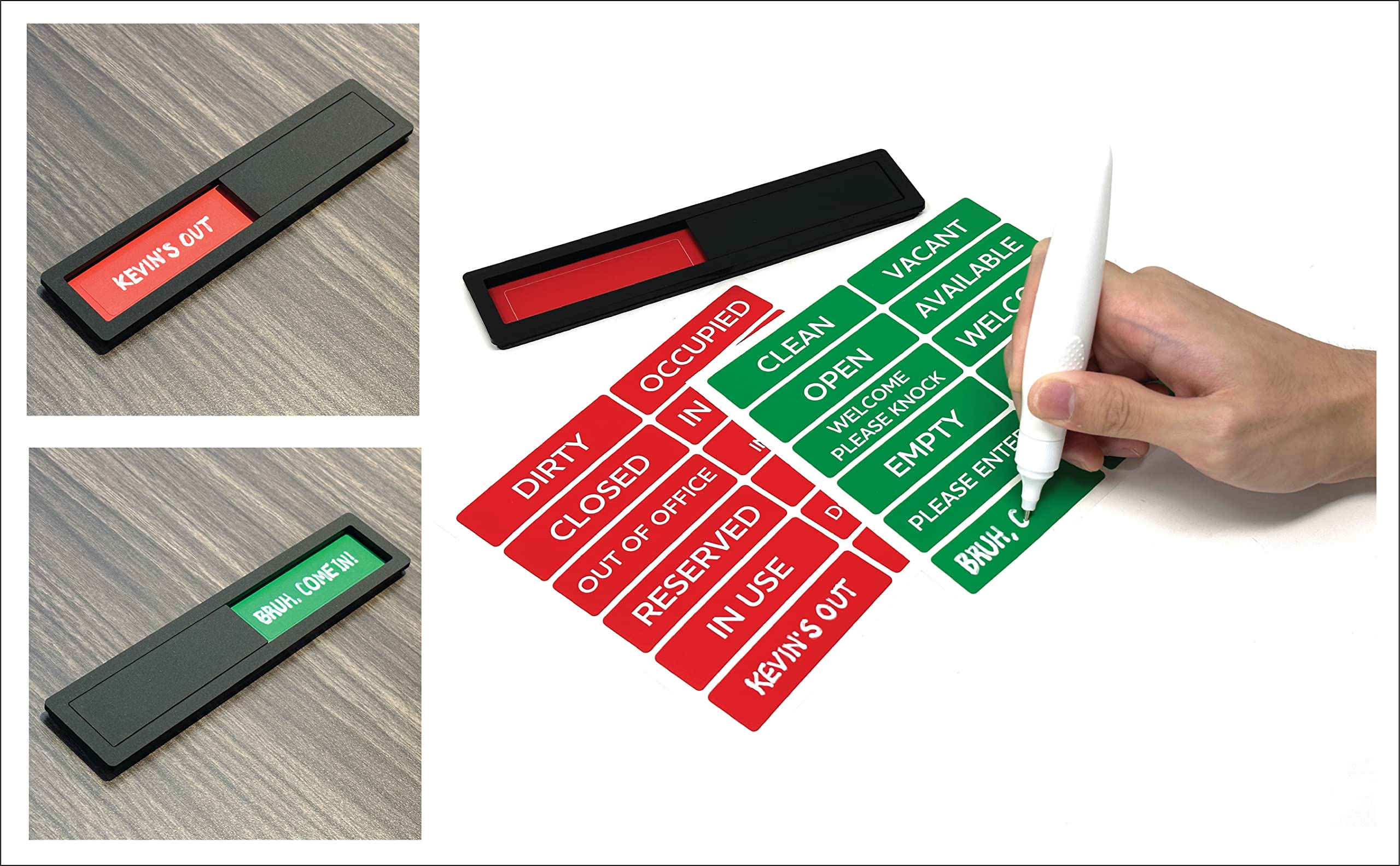 Mua Custom Do Not Disturb Sign, Vacant Occupied Sign, Do Not Disturb ...