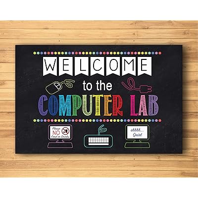 Computer Lab Door Decorations