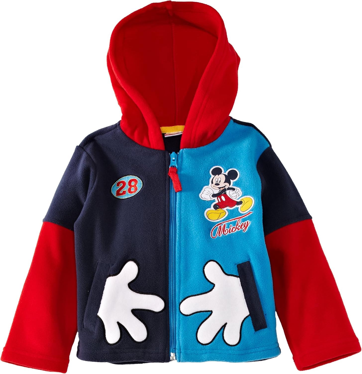 Disney Mickey Mouse HM1297 Boy's Jumper Blue/Red 3 Years: Amazon.co.uk ...