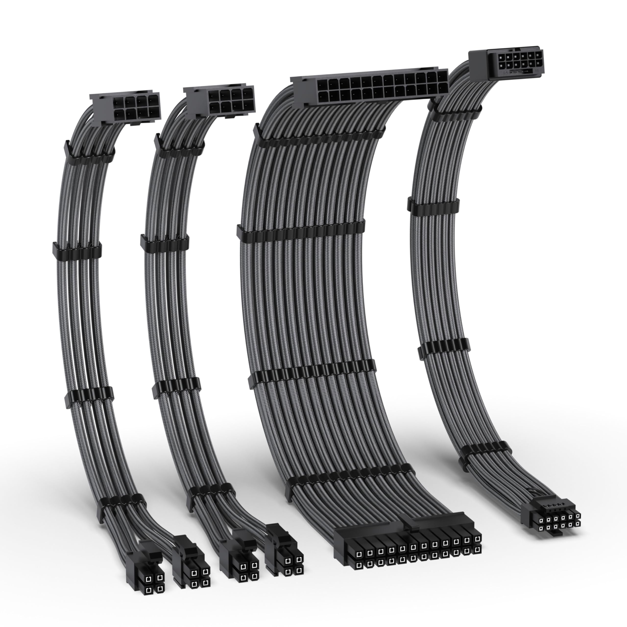 EZDIY-FAB 12VHPWR PSU Cable Extension Kit,16AWG PCIE 5.0 Power Supply ...