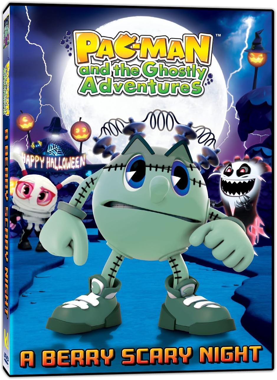 Pac-Man and the Ghostly Adventures: A Berry Scary Night Bilingual ...