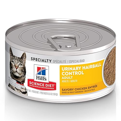 Hill's Science Diet Urinary Hairball Control, Adult 1-6, Urinary Track ...