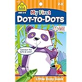 Amazon.com: School Zone ABC Dot-to-Dots Workbook: Preschool ...