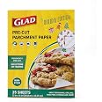Amazon.com: Glad Holly Jolly Printed Pre-Cut Parchment Paper Sheets ...