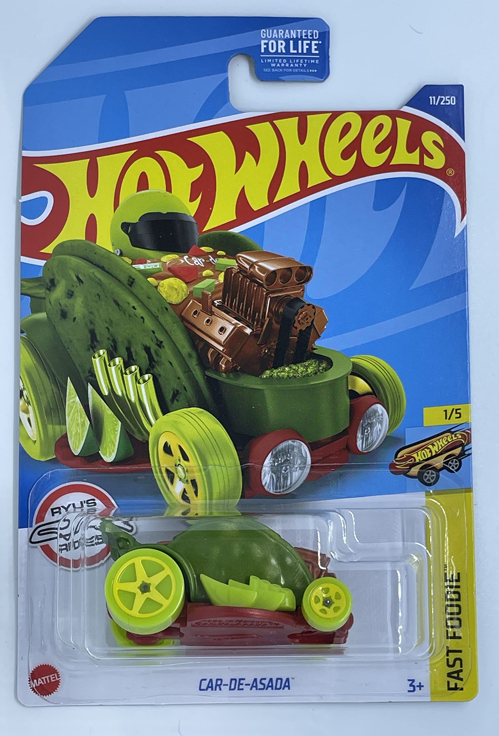Mua Hot Wheels 2022 - Car-De-Asada - Green - Fast Foodie 1/5 - RYU's Rides Hot Wheels 2022 - Car ...