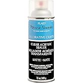 Amazon.com: Plaid Craft Clear Acrylic Sealer Aerosol Spray (6-Ounce ...