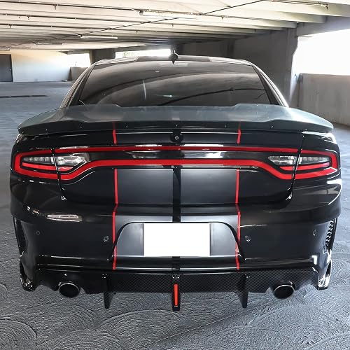 Charger Scat Pack Accessory Dodge Charger Widebody Rear Diffuser ...