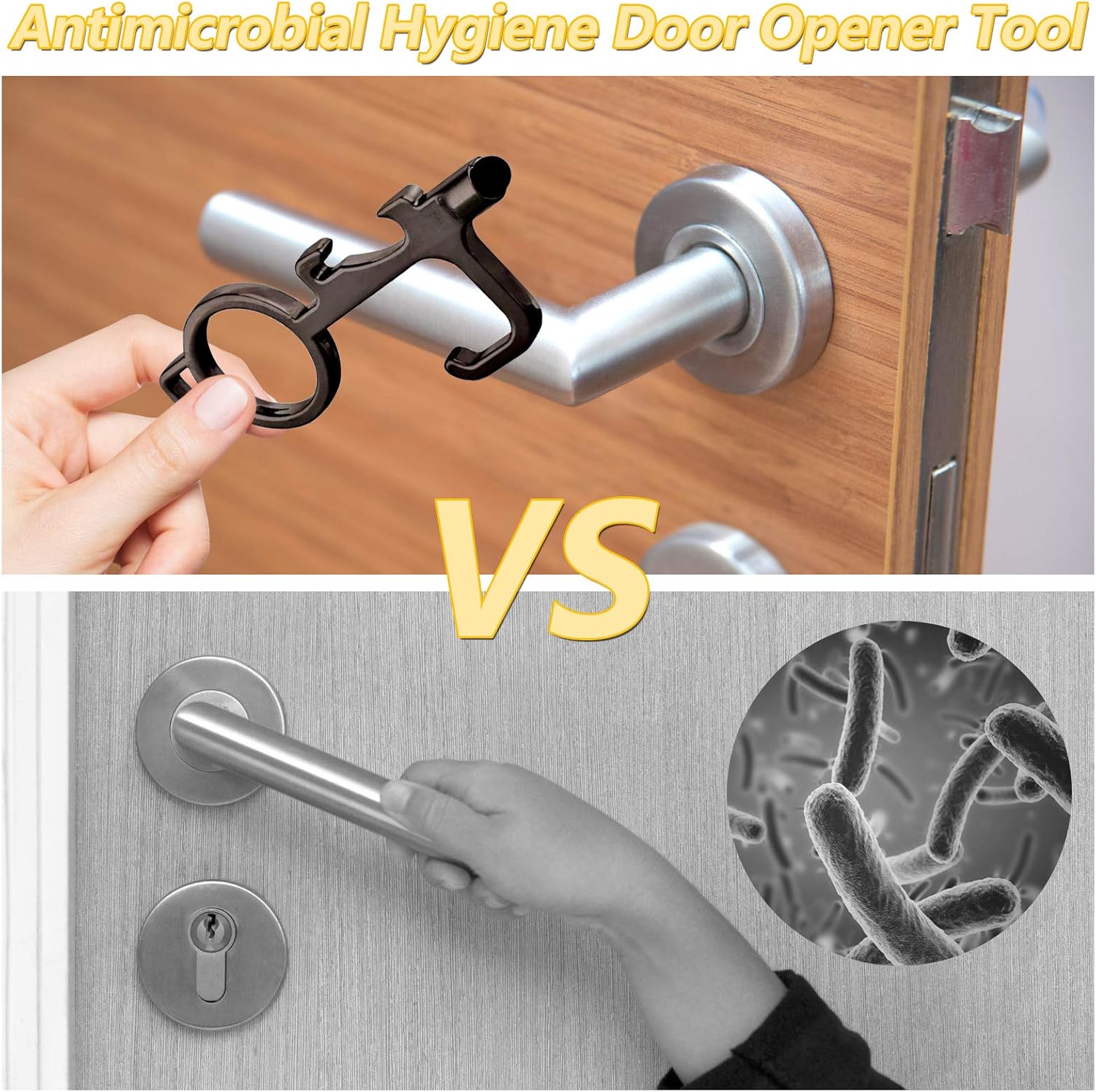 Contactless Door Closer Tool,3 PCS No Touch Hygiene Door Opener,EDC ...