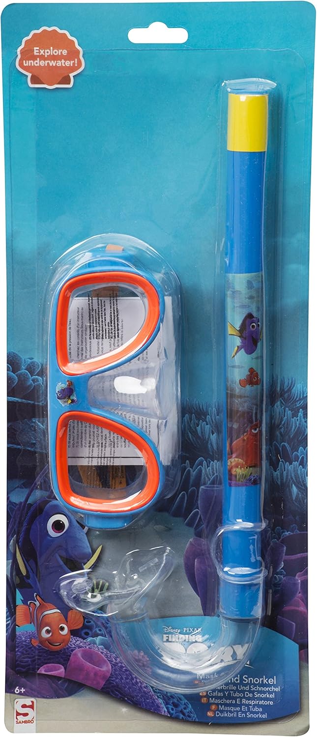 Sambro DDO-7062 Finding Dory Mask and Snorkel: Amazon.co.uk: Toys & Games