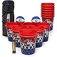 Amazon.com: Battle Buckets – Giant Yard Pong and Basketball Game with ...