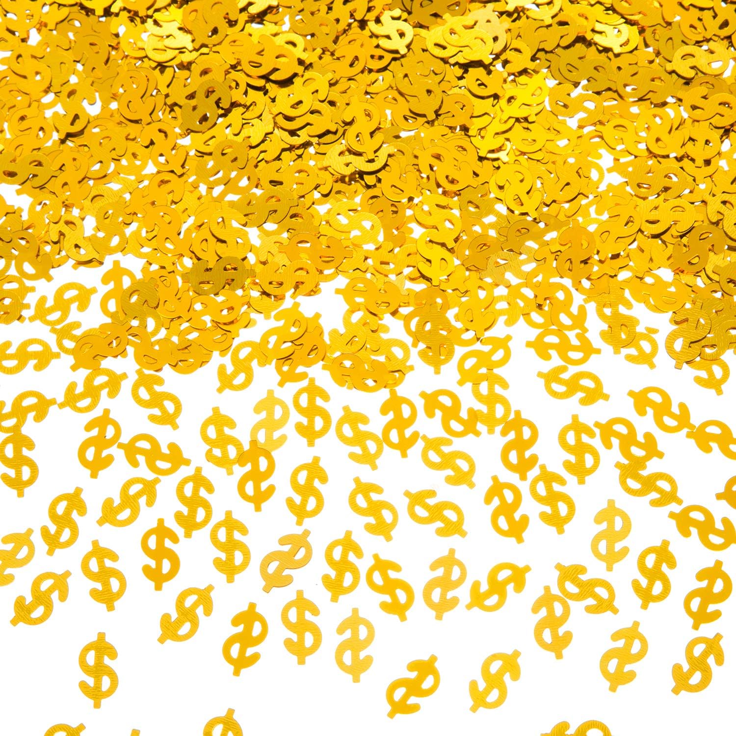 EMAAN Dollar Sign $ American Dollar Metal Foil Confetti Sequins ...