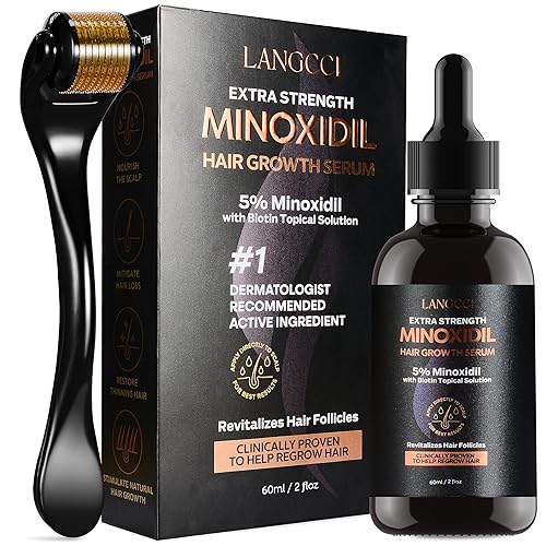 Minoxidil for Women Hair Growth, Minoxidil 5 Percent Hair Growth Serum ...