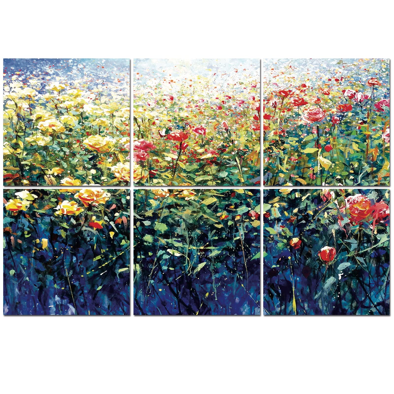 Mua EGINO 6 Pack Art Acoustic Panel 72“x48”inch Acoustical wall panel ...