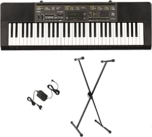 Amazon.com: Casio CTKVK3 PAK 61-Key Premium Keyboard Bundle with ...