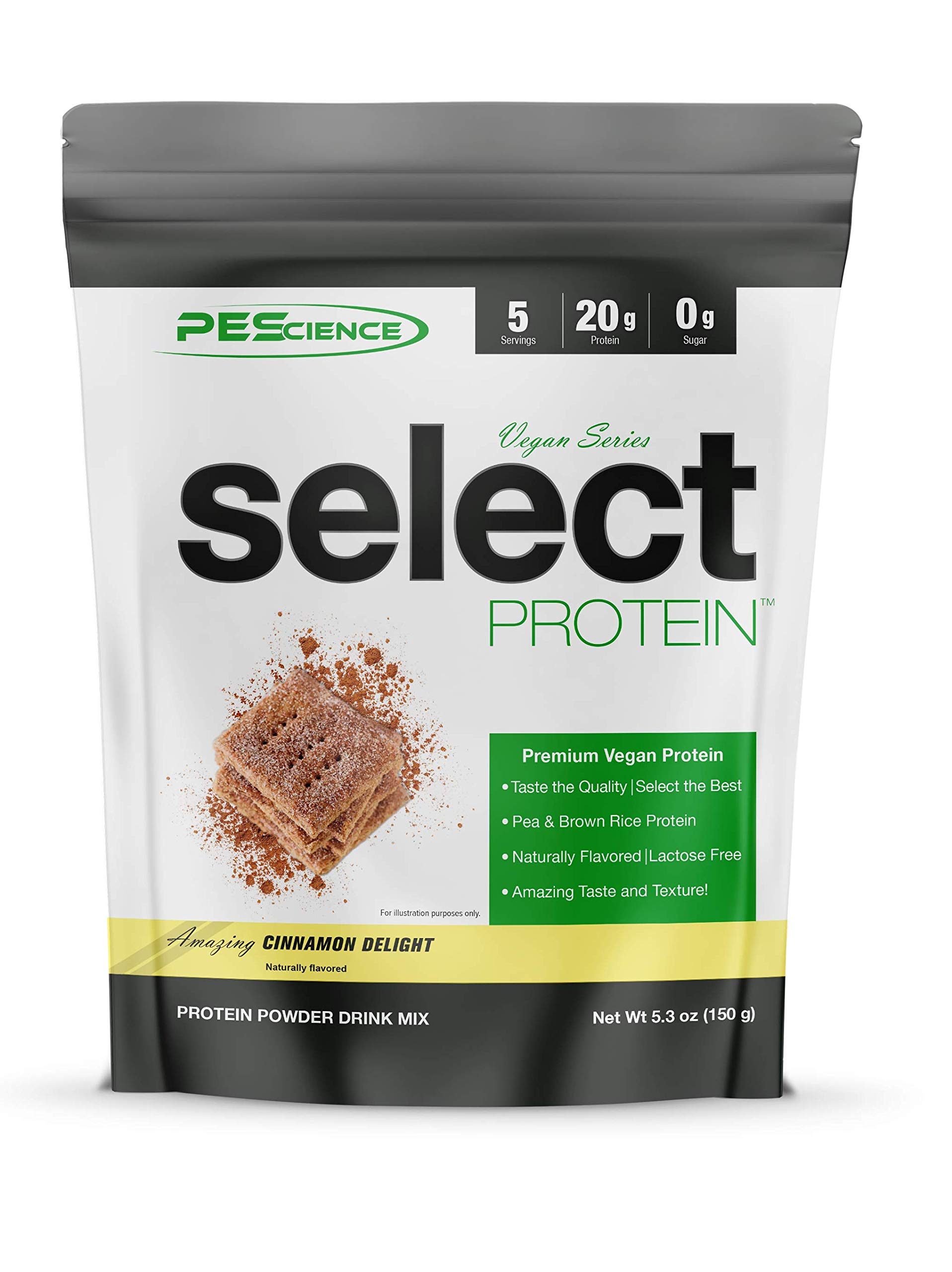 Amazon.com: PEScience Select Vegan Protein Powder, Vanilla, 5 Serving ...