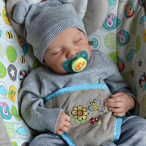 Realistic Reborn Baby Dolls-18 Inch Real Life Baby Dolls Boy Lifelike ...