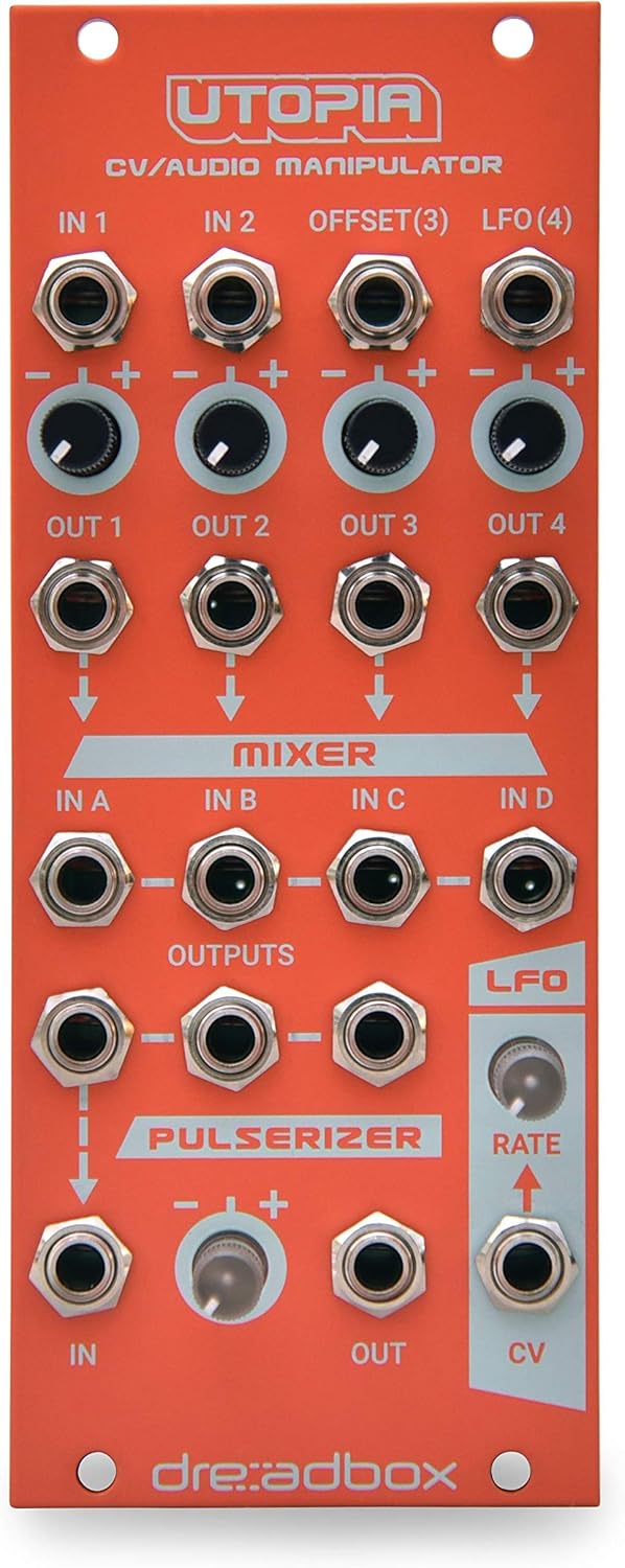 Amazon.com: Dreadbox Utopia CV-Audio Manipulator Euorack Module ...