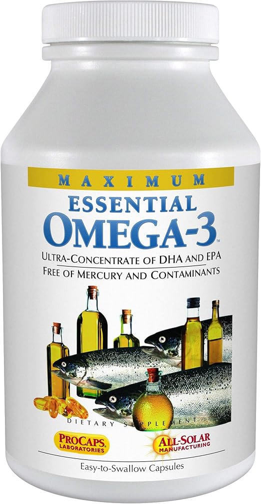 Amazon.com: Andrew Lessman Maximum Essential Omega-3 Unflavored 30 ...