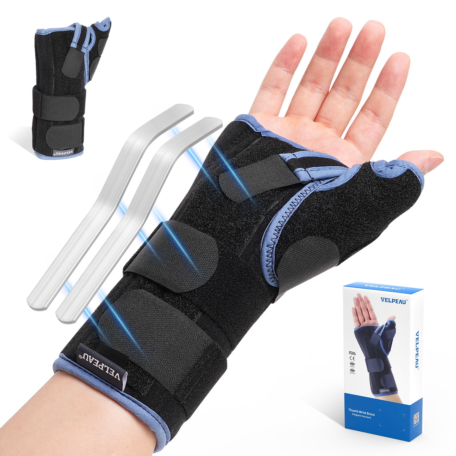 Mua Velpeau Carpal Tunnel Wrist Brace with Thumb Stabilizer Night ...
