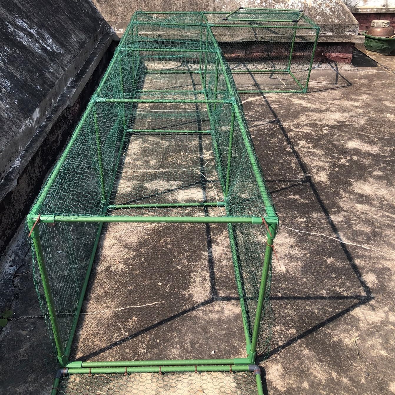 LANEVAN Chicken Tunnel DIY Kit – Movable | Cube Runway with 90° Corner ...