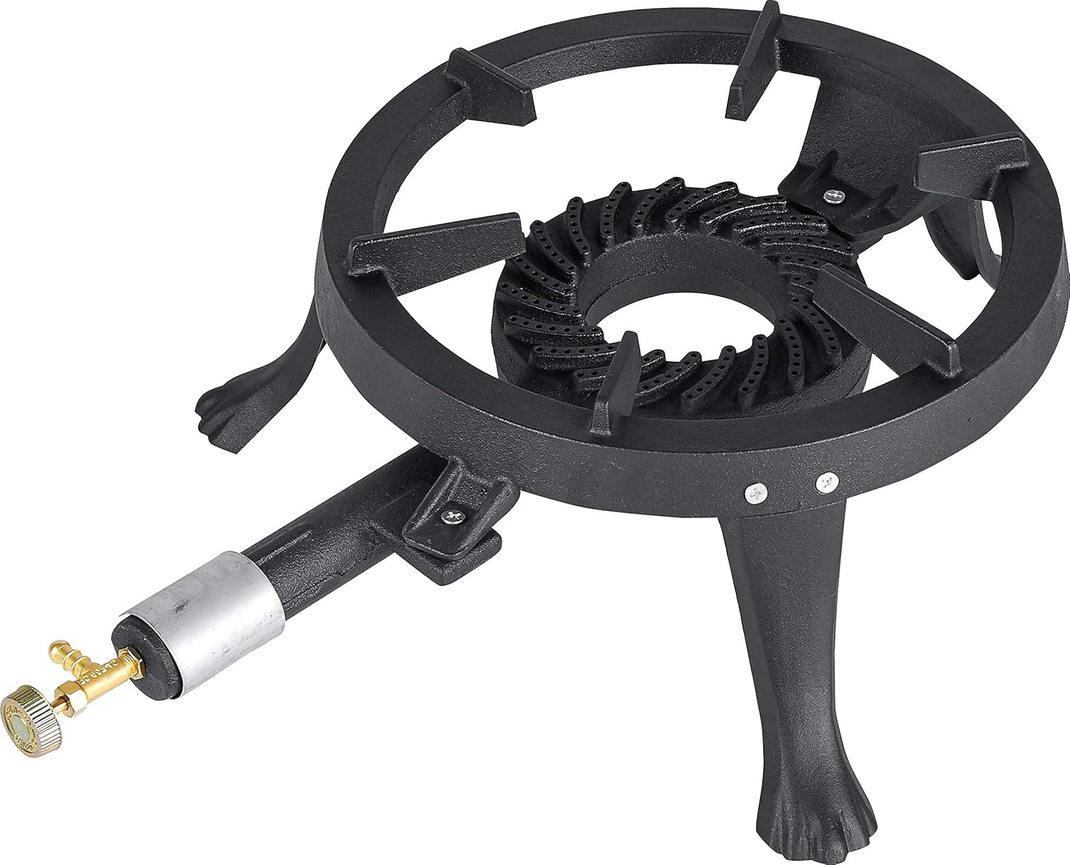 Cast Iron Burner Large Cooker LPG Stove Outdoor 8kW: Amazon.co.uk ...