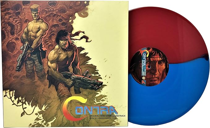 Contra Original Video Game Soundtrack (Limited Edition Red and Blue ...