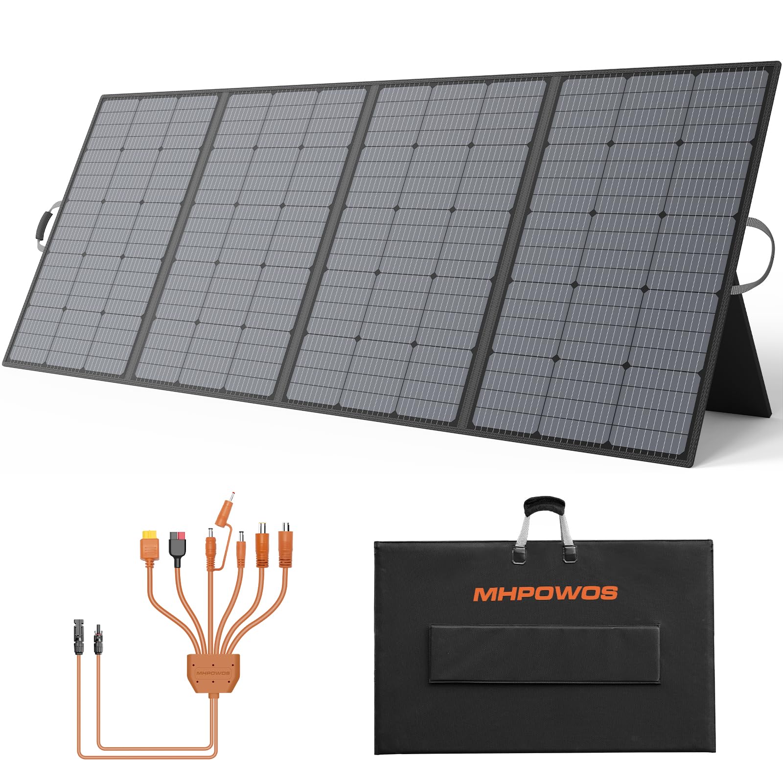 Mua 400W Portable Solar Panel, Lightweight Foldable Solar Panels ...