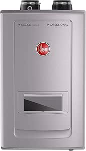 Rheem RTGH-RH10DVLP Prestige Series Condensing Tankless Water Heater ...