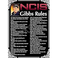 Amazon.com: UNBARD NCIS Gibbs Rules Leroy Jethro Gibbs Signature Funny ...