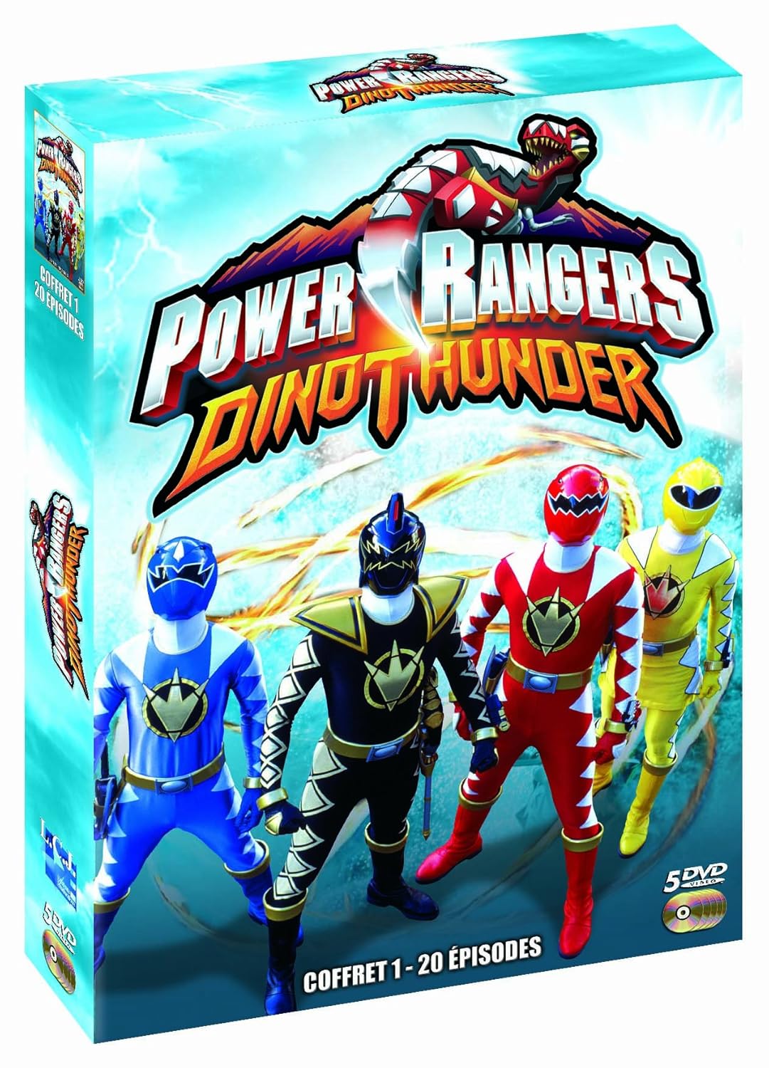 Coffret power rangers : dino thunder 1 Francia DVD: Amazon.es: Johnson ...