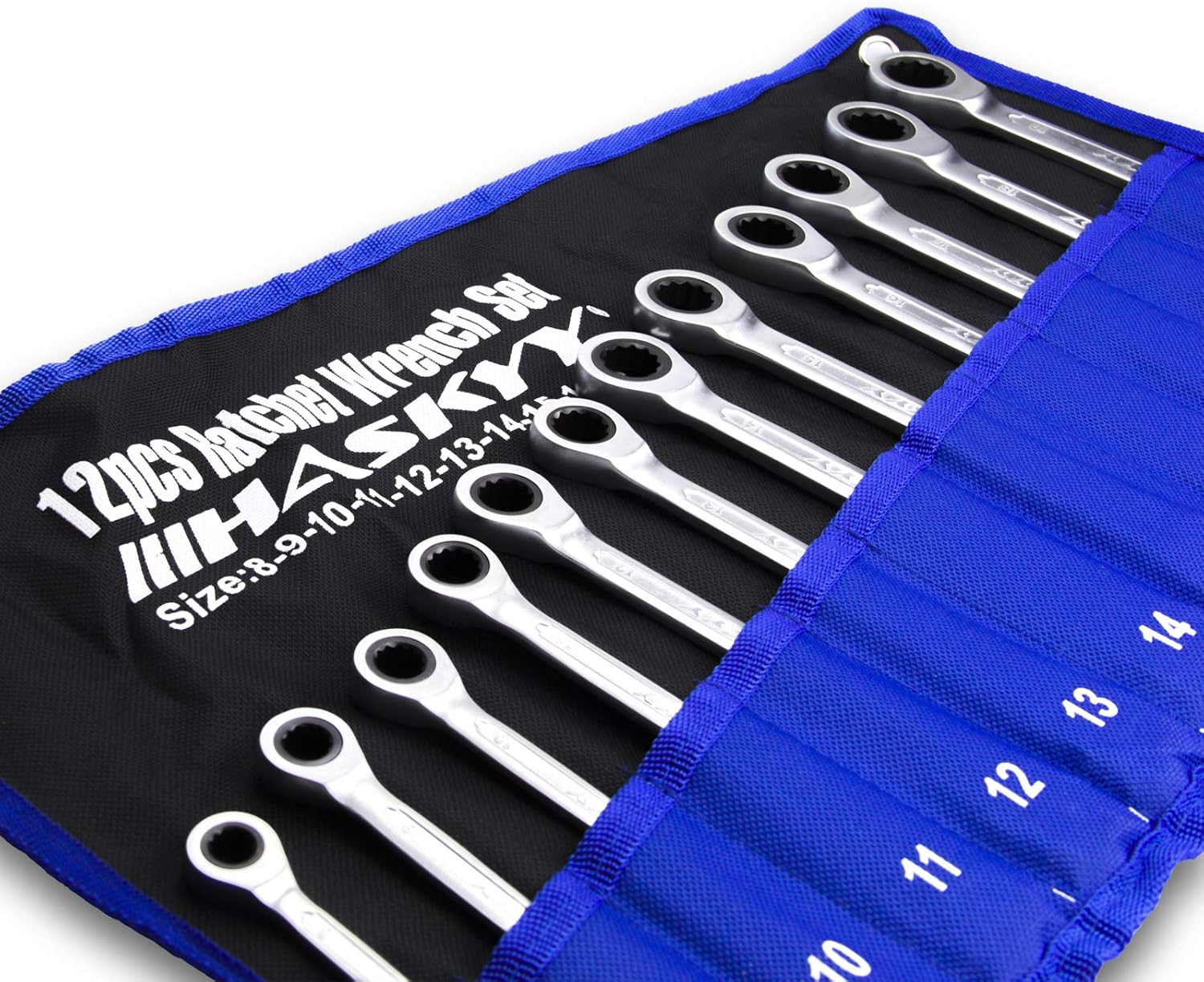 Combination Spanner Set 12 Pieces I Wrench Set Metric 8-19mm I matt ...