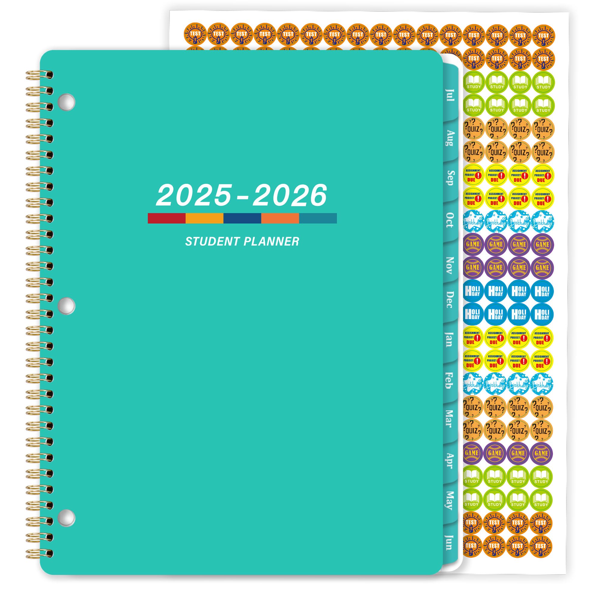 Student Planner 2025-2026 - Academic Planner 2025-2026, July 2025 ...