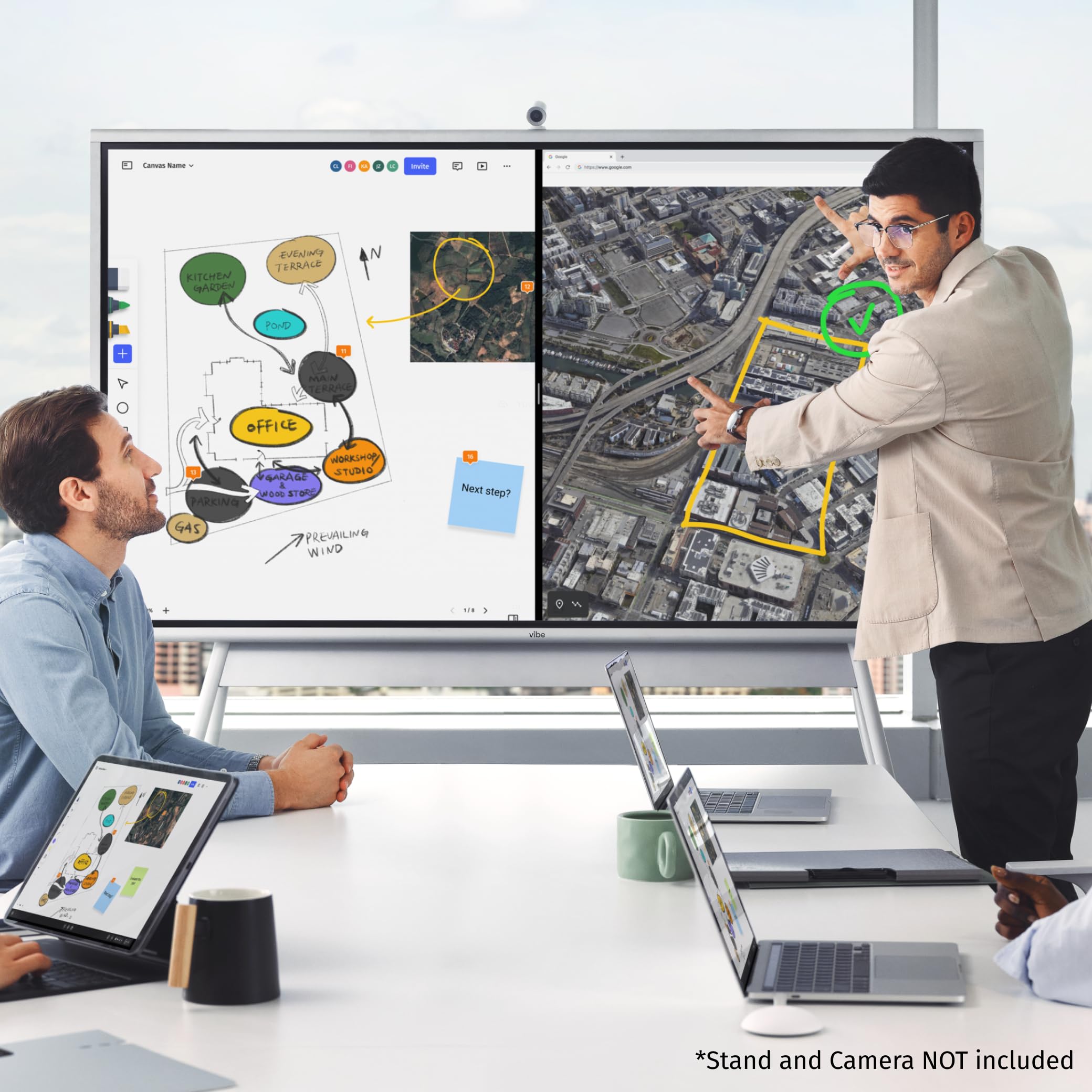 Mua Vibe S1 4K UHD Smart Board, 55 Inch Digital Whiteboard for Office and Classroom, Electronic ...