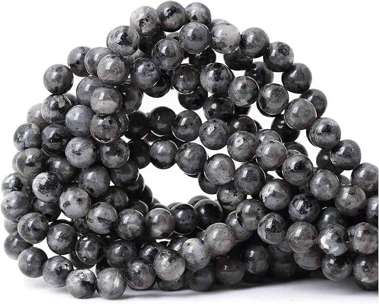 10mm Piedras preciosas sueltas de Larvikita natural perlas redondas ...