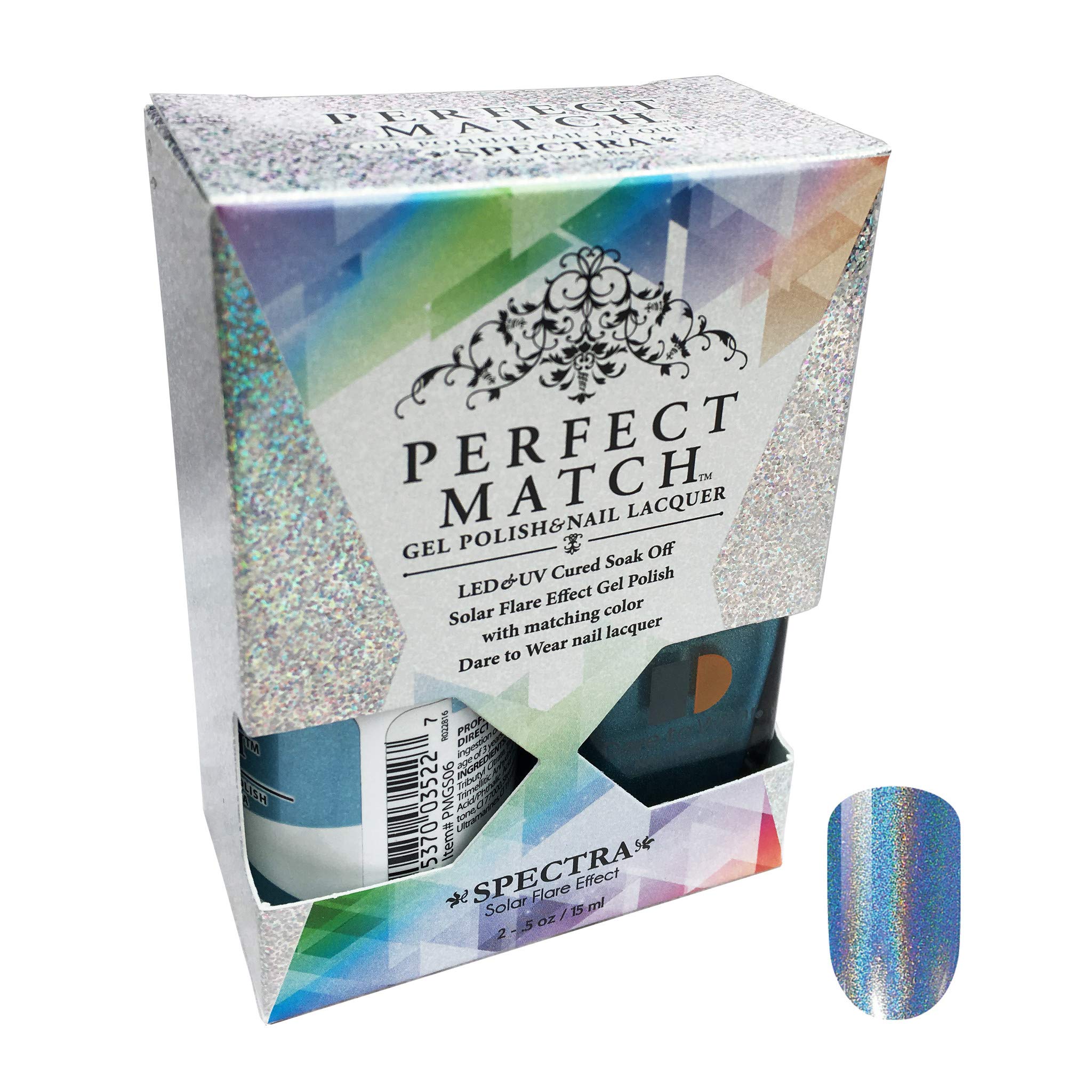 Amazon.com : LECHAT Perfect Match Gel Polish, Cosmic Rays, 0.5 Ounce ...