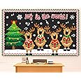 Amazon.com: Christmas Bulletin Board Set Summer Christmas Classroom ...