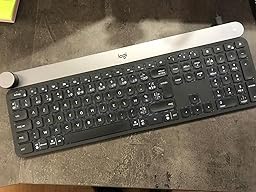 Logitech Craft Clavier sans Fil pour Windows, Mac - avec Molette de ...