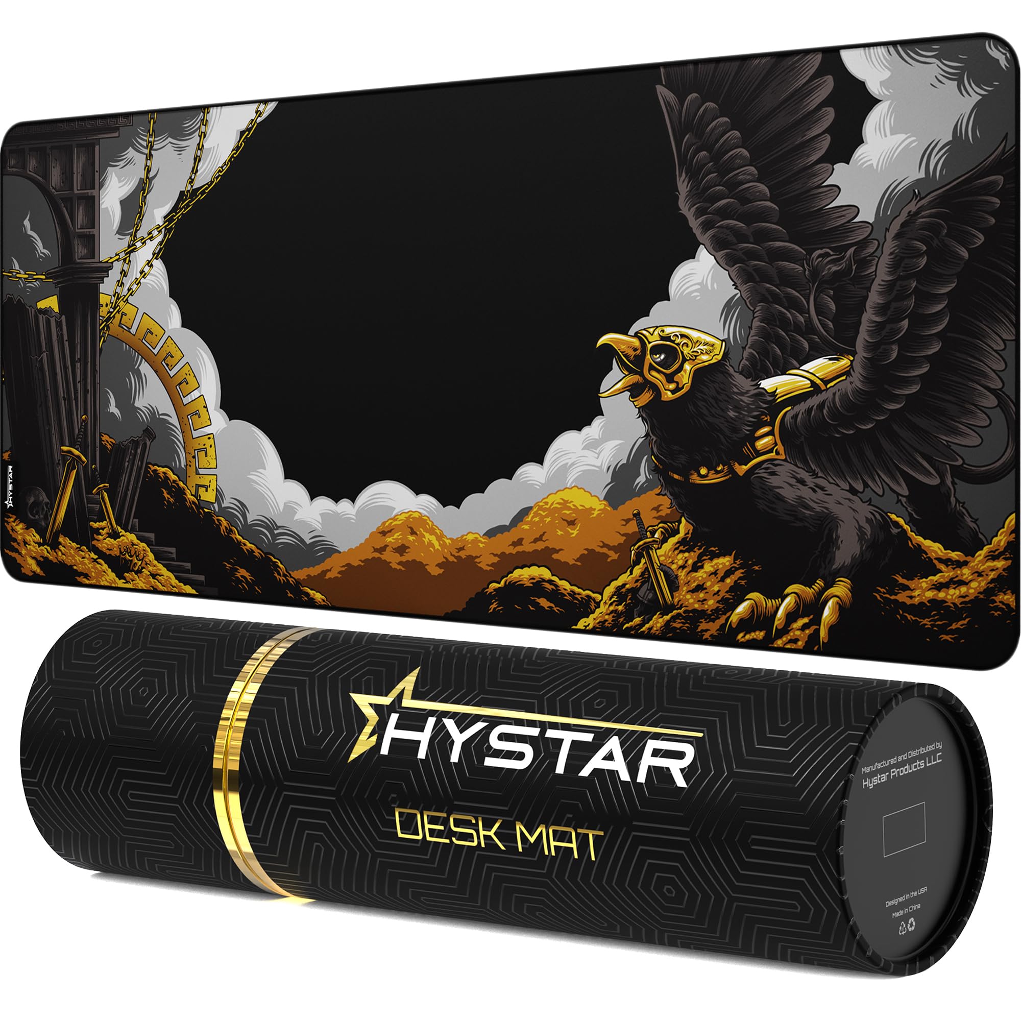 Hystar® Extended Gaming Mouse Pad | XXL 36" x 16" | 5mm Thick ...