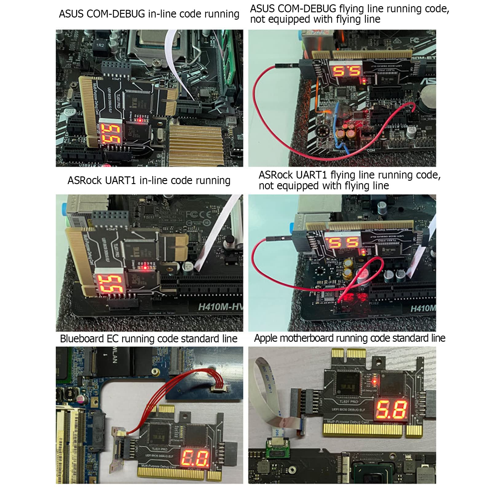Mua Jadeshay TL631 Pro Motherboard Analyzer Diagnostic Card, PCI Mini ...